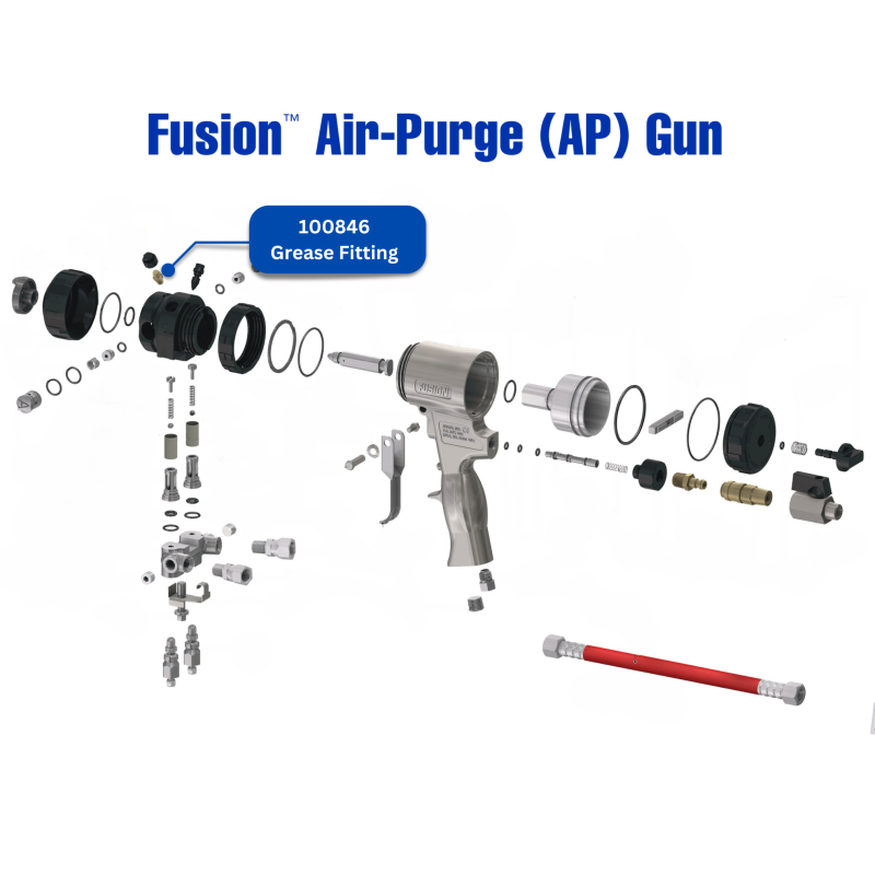 Grease fitting for Fusion & P2 Guns – Air Pump