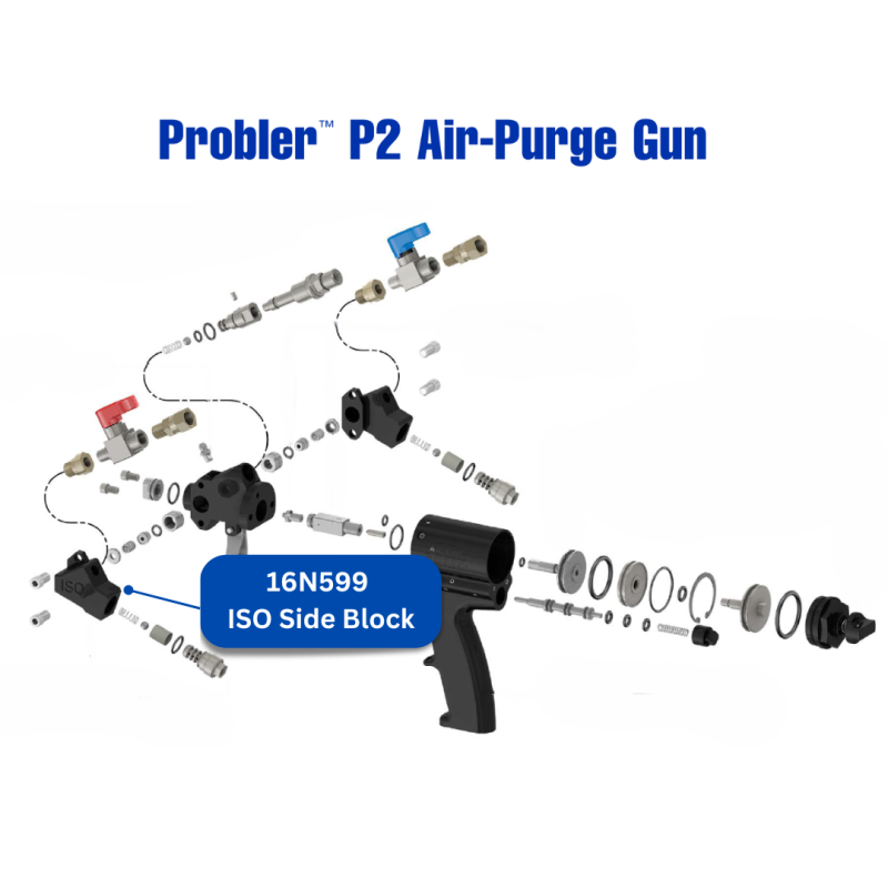 ISO Side Block for P2 gun – Air Pump